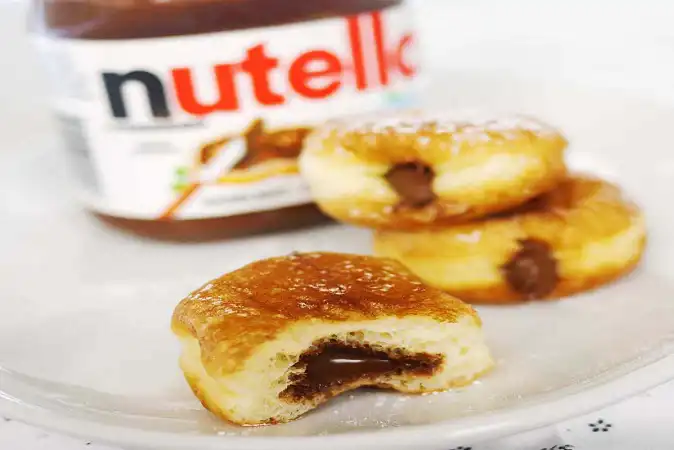 Nutella Filled Doughnuts Recipe | Nutella Recipes | Uncut Recipes