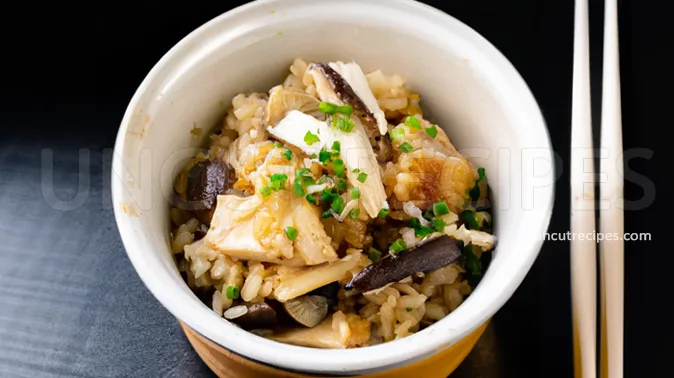 Japanese Mushroom Rice Recipe ( きのこご飯 )